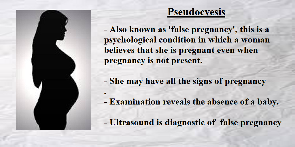 Pseudocyesis / False pregnancy