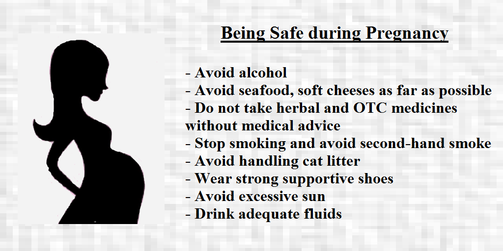 Safety Tips in Pregnancy